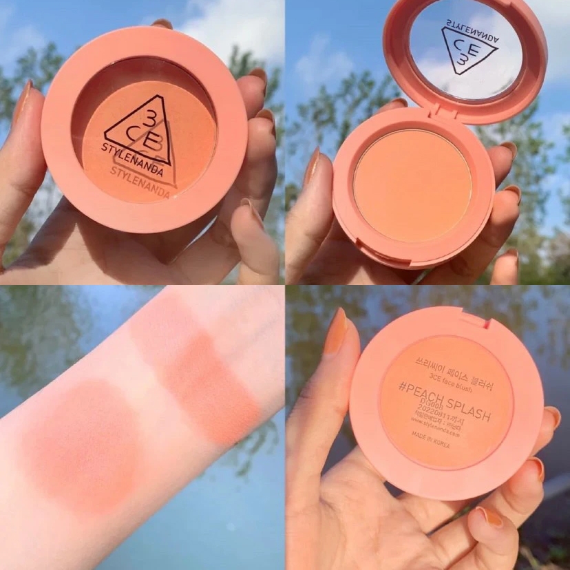 Phấn Má 3CE Stylenanda Mood Recipe Face Blush | Shopee Việt Nam