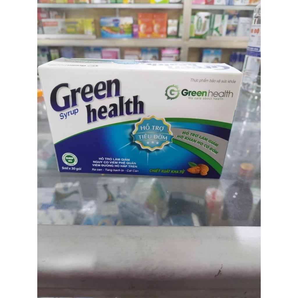 Siro Ho Green Health_Hỗ trợ giảm ho, hộp 30 gói | Shopee Việt Nam