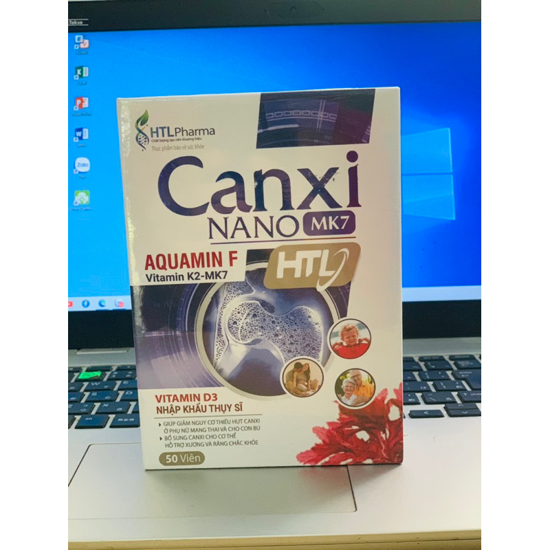 CANXI NANO MK7 NHẬP KHẨU THUYH SĨ - GIÚP PHÁT TRIỂN CHIỀU CAO, CHẮC KHOẺ XƯƠNG KHỚP, CẢI THIỆN ...