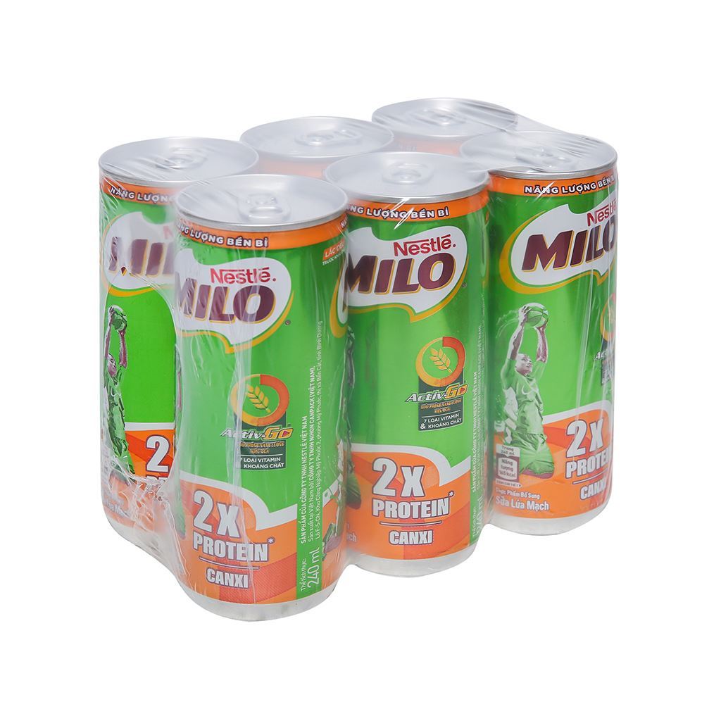 SỮA MILO TEEN LÚA MẠCH LỐC 6 LON | Shopee Việt Nam