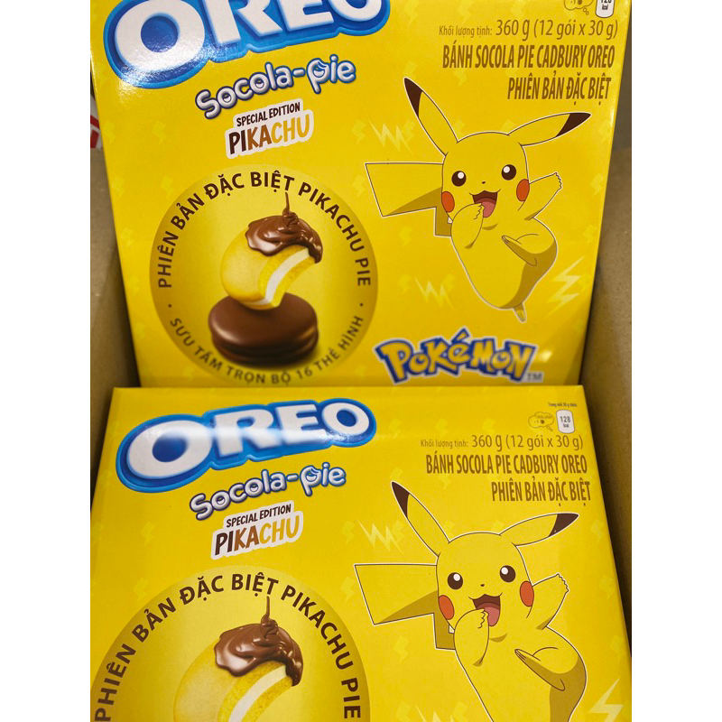 BÁNH OREO CHOCOPIE/ OREO PIKACHU TẶNG CARD | Shopee Việt Nam