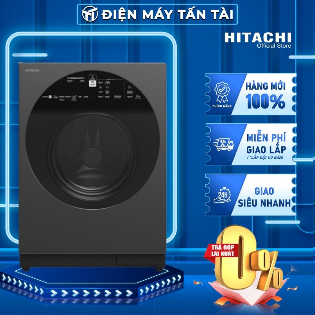 BD-100XGV(MAG) - Máy Giặt Hitachi Inverter 10 kg BD-100XGV (MAG) - HÀNG ...