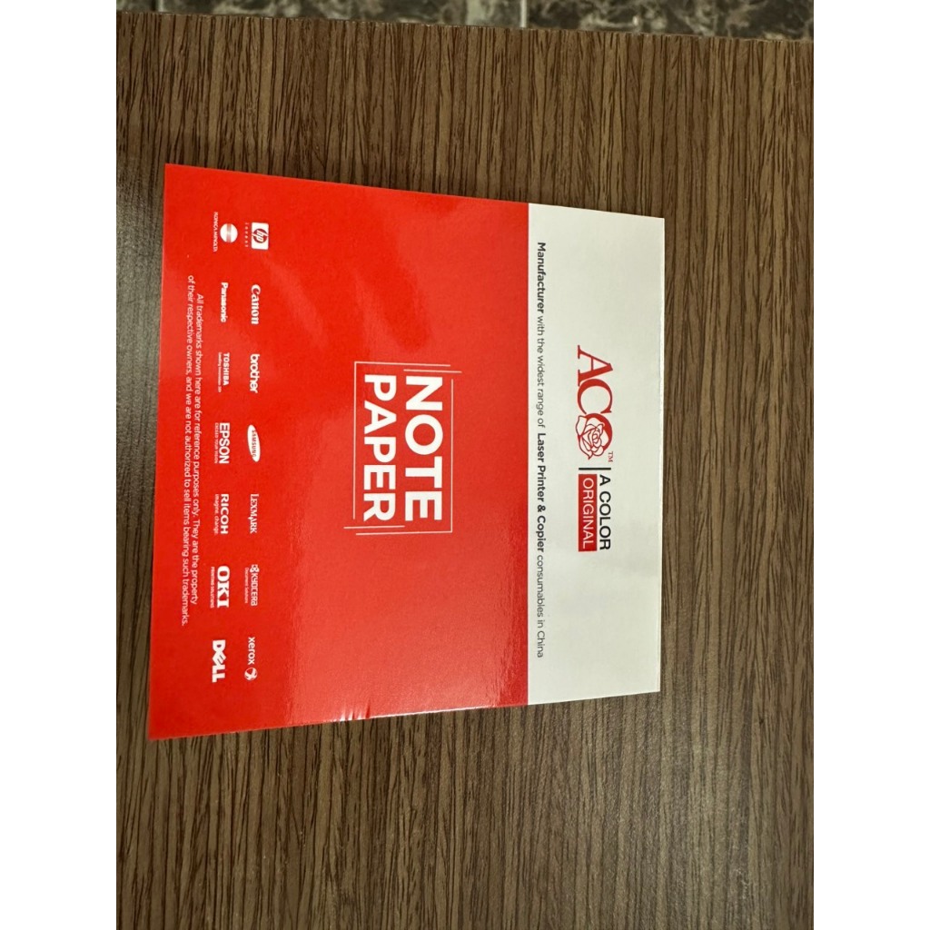 Giấy ghi chú (giấy note) ACO màu trắng | Shopee Việt Nam