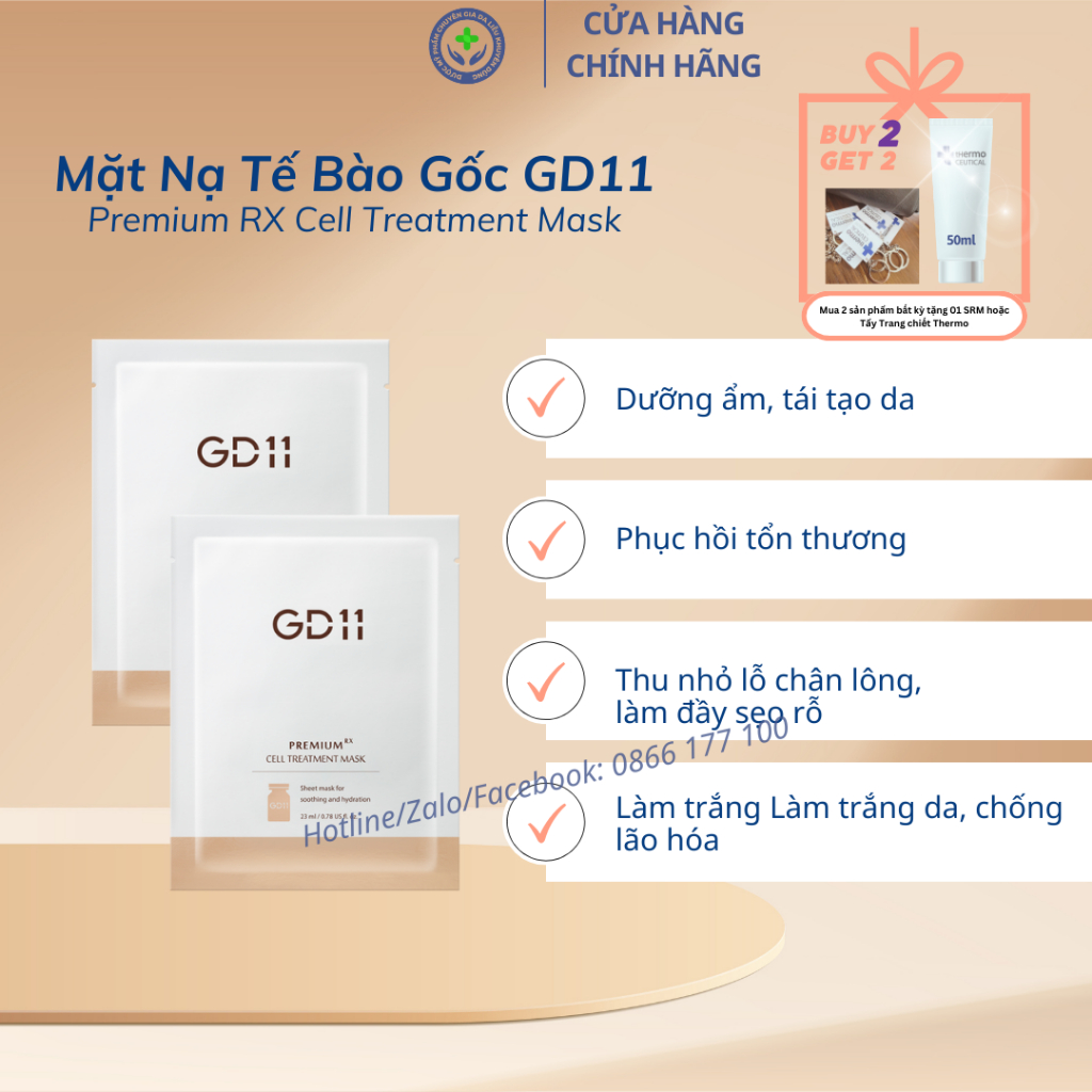 [CHÍNH HÃNG][MUA 1 TẶNG 2]𝐌𝐚̣̆𝐭 𝐧𝐚̣ 𝐓𝐞̂́ 𝐁𝐚̀𝐨 𝐆𝐨̂́𝐜 𝐆𝐃𝟏𝟏 #Gd11_Premium ...