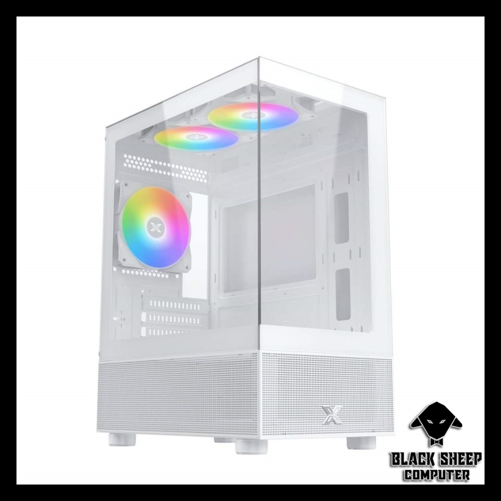 Vỏ Case XIGMATEK ENDORPHIN M II 3F ARTIC (SẴN 3 FAN LED) | Shopee Việt Nam