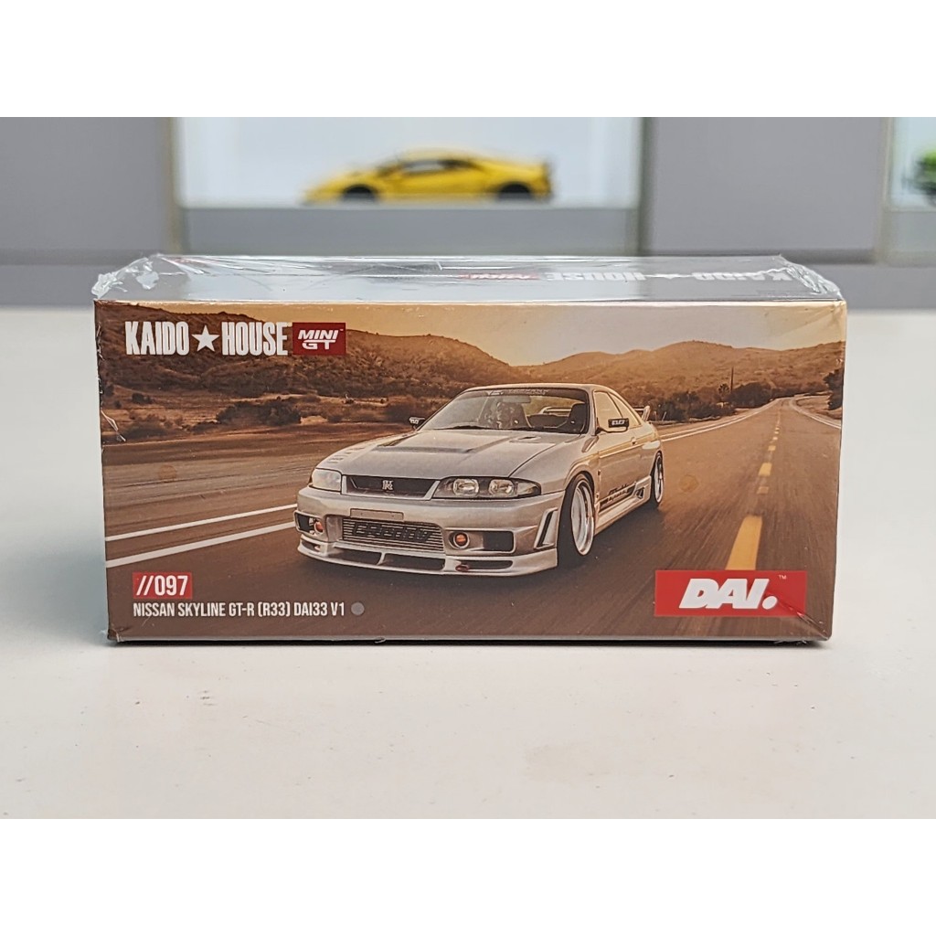 Xe Mô Hình Nissan Skyline GT-R R33 Dai33 V1 1:64 Kaido ( Bạc ) | Shopee Việt Nam