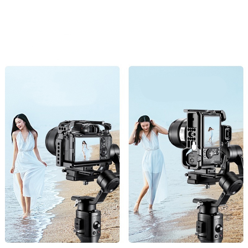 Sony A7M4 A7M3 A7R4 A7S4 A9 A9ii RIG Cage Khung bảo vệ Giá treo phụ kiện máy ảnh cho A74 A7IV ...