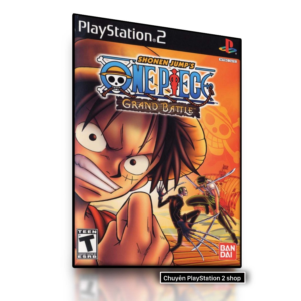 Đĩa game PS2, One Piece: Grand Battle (đối kháng) cho máy game PS2 ...
