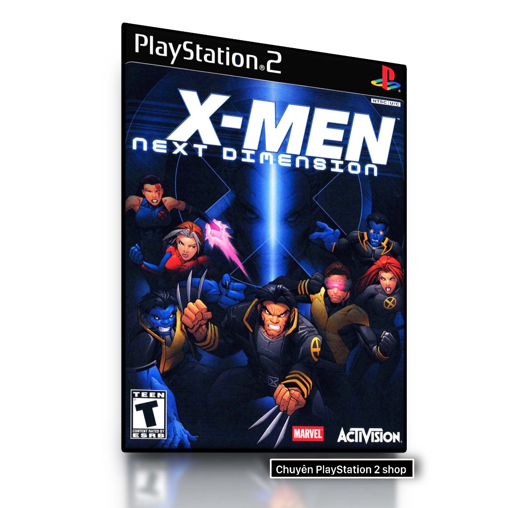 Đĩa game PS2, X-Men: Next Dimension (Đối kháng) cho máy game PS2 ...