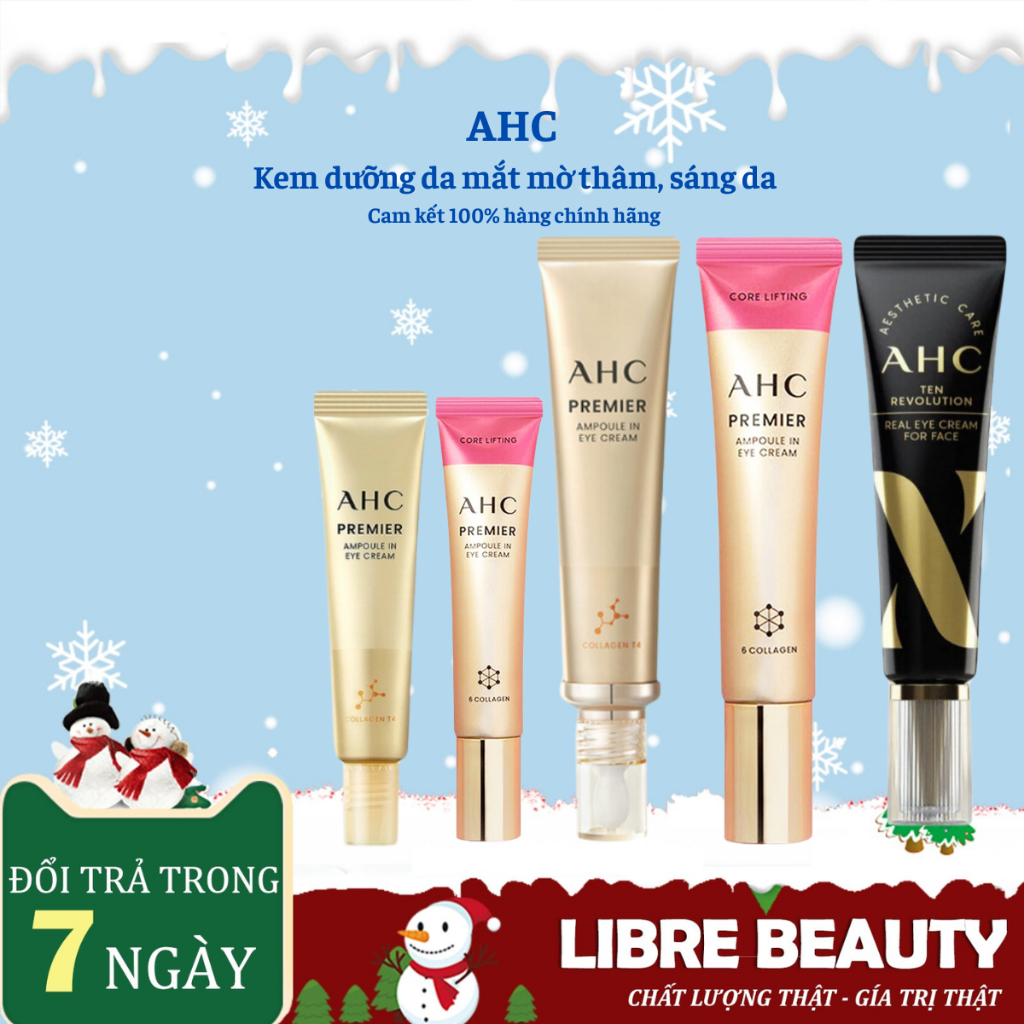 Kem Dưỡng Mắt Ahc 30ml Kem Mắt Dưỡng Trắng Dưỡng ẩm Tăng độ đàn Hồi Săn