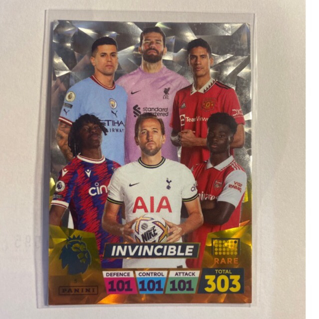 Thẻ bóng đá #K581 Invincible Panini Adrenalyn XL EPL 2023 | Shopee Việt Nam