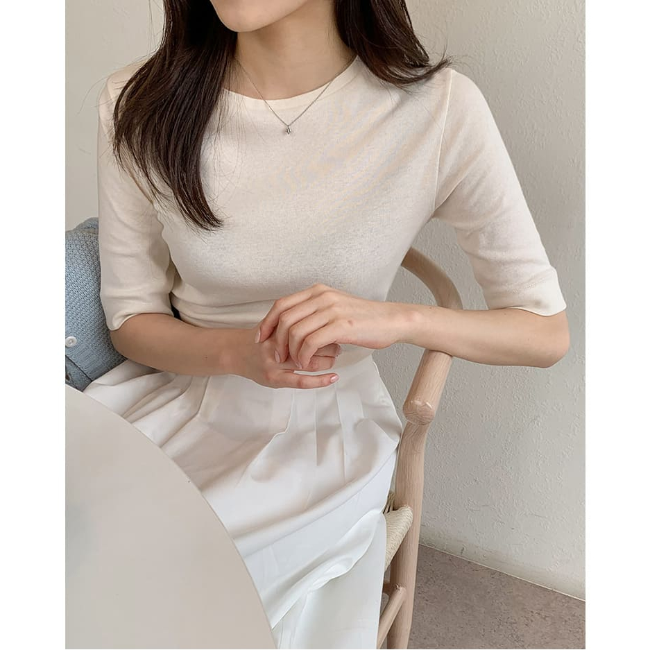 áo tee basic Cherry Koko (made in Korea) | Shopee Việt Nam