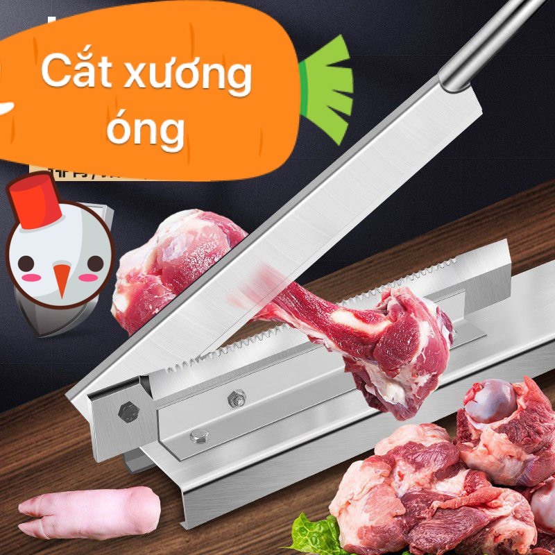 Dao cắtchặt thịt gà thép mangan,cứng,bén,Máy chặt xương,đa năng,thông ...