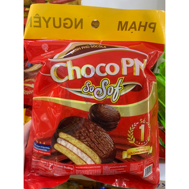 Bánh Chocopie Sosof Phạm Nguyên Túi 200g( 10 Cái ) | Shopee Việt Nam