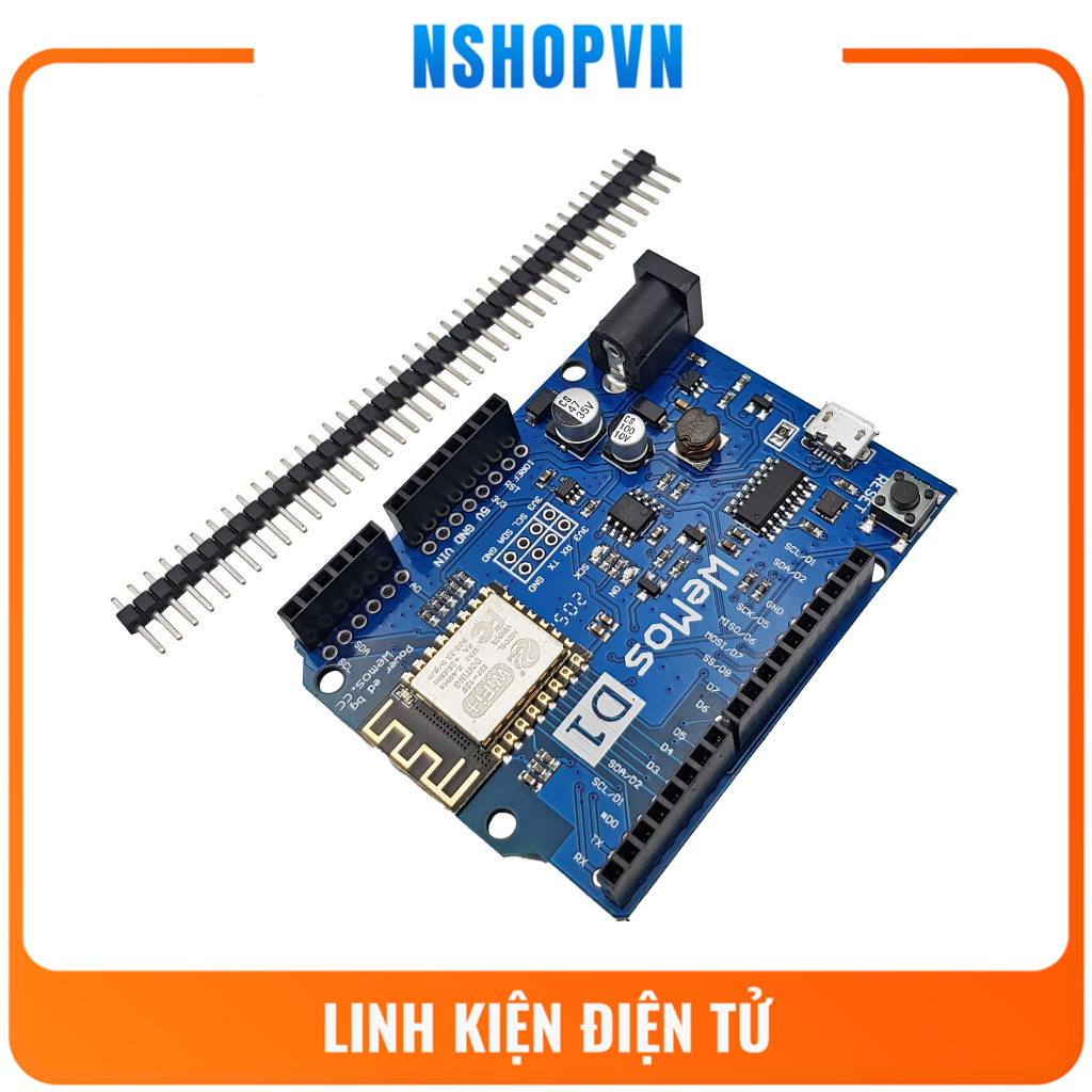Kit Arduino Wifi Esp8266 Nodemcu Lua Wemos D1 R2 Shopee Việt Nam