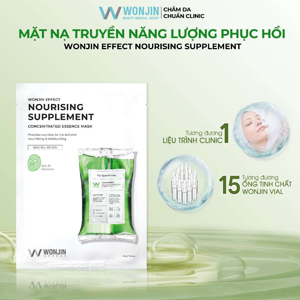 Mặt nạ Wonjin dưỡng da mask DR.WONJIN vàng - xanh lá - xanh dương - đỏ 1 miếng nhập khẩu chính ...