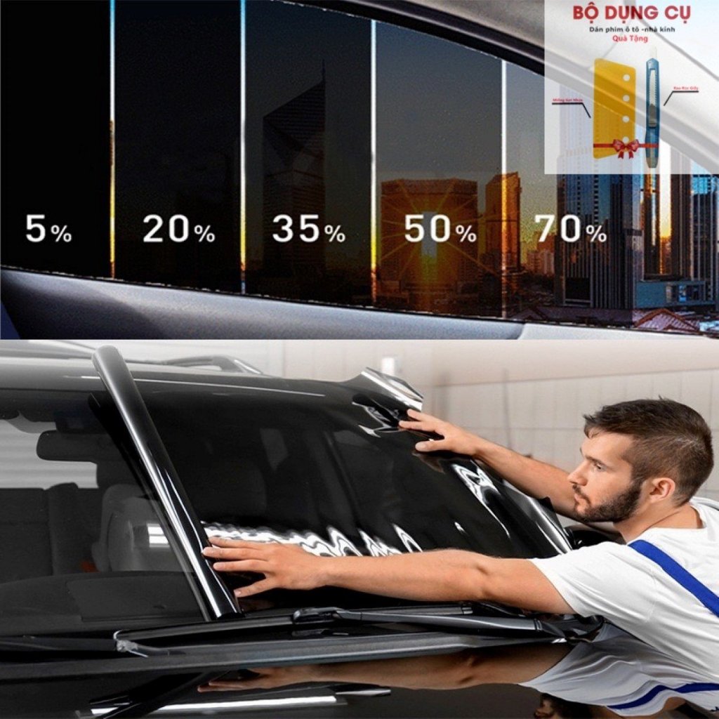 Phim cách nhiệt ô tô Loại tiêu chuẩn cắt lẻ từng bộ phận của xe 3M chống nắng nóng chống tia UV ...