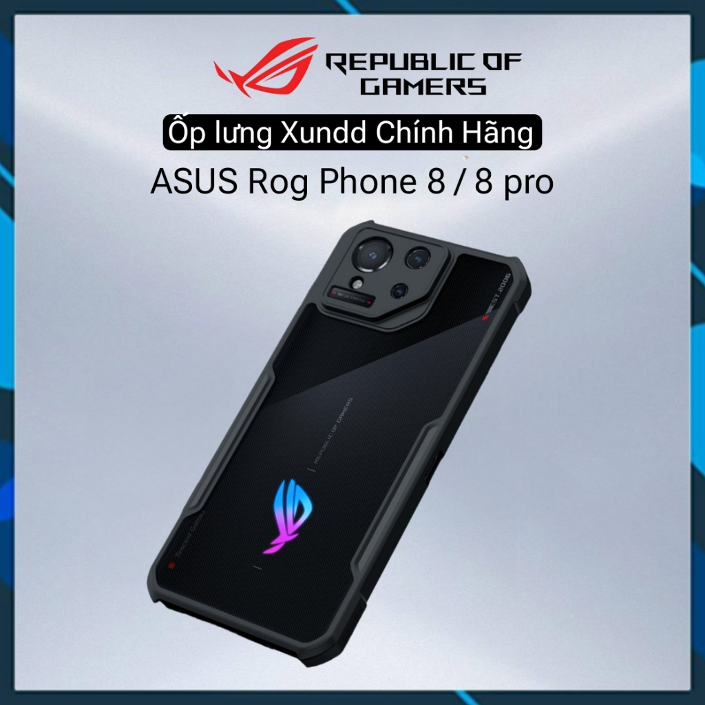 Ốp Lưng Xundd TPU Mặt Lưng Trong Asus Rog Phone 8 / 8 pro ( Chính Hãng ) | Shopee Việt Nam