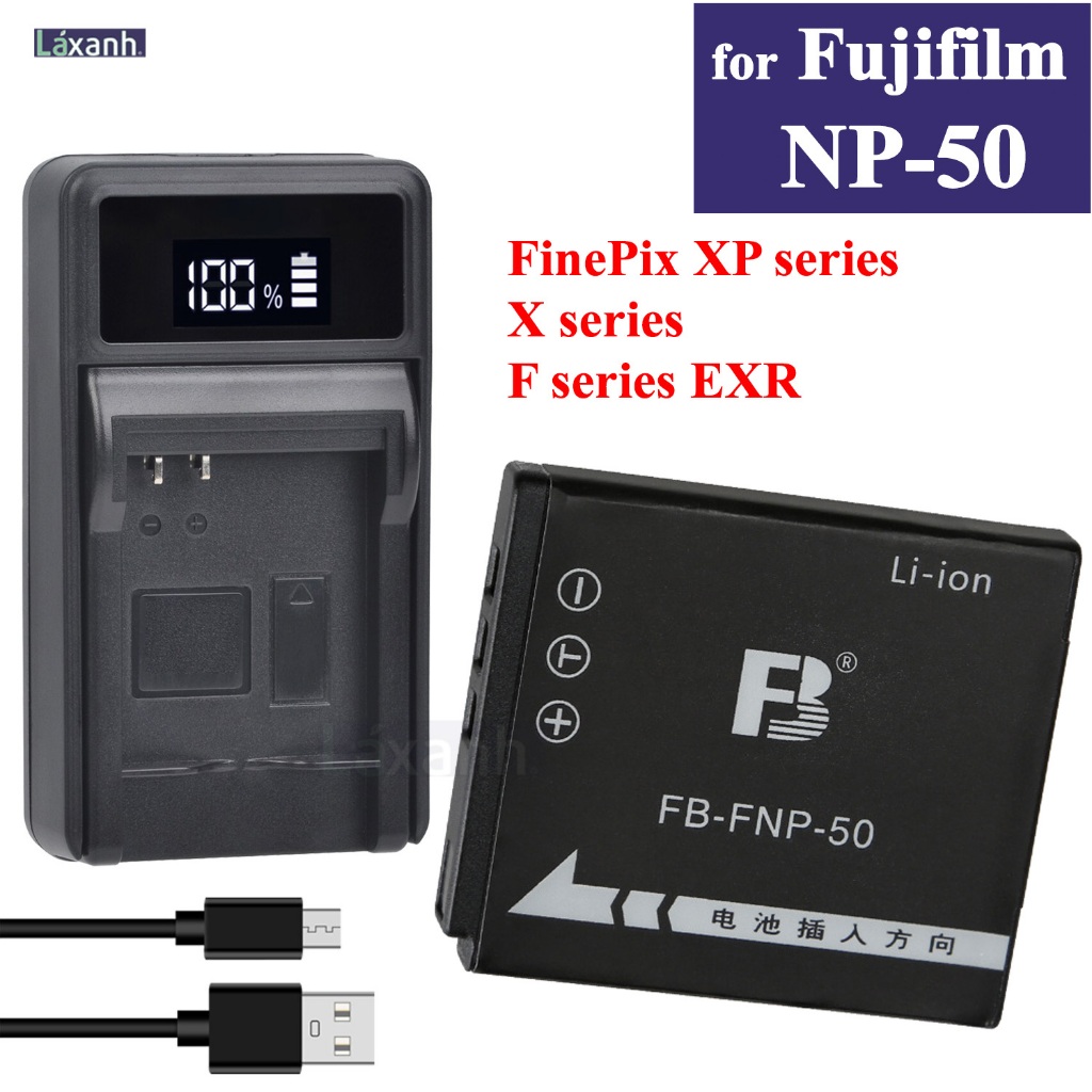 Fujifilm NP-50 | Pin máy ảnh FB Fujifilm NP50 NP-50 FNP-50 FinePix XF1 ...
