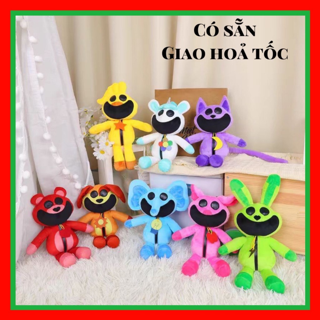 Trọn bộ gấu bông Catnap size 25cm, Smilling Critters, gấu bông nhân vật ...