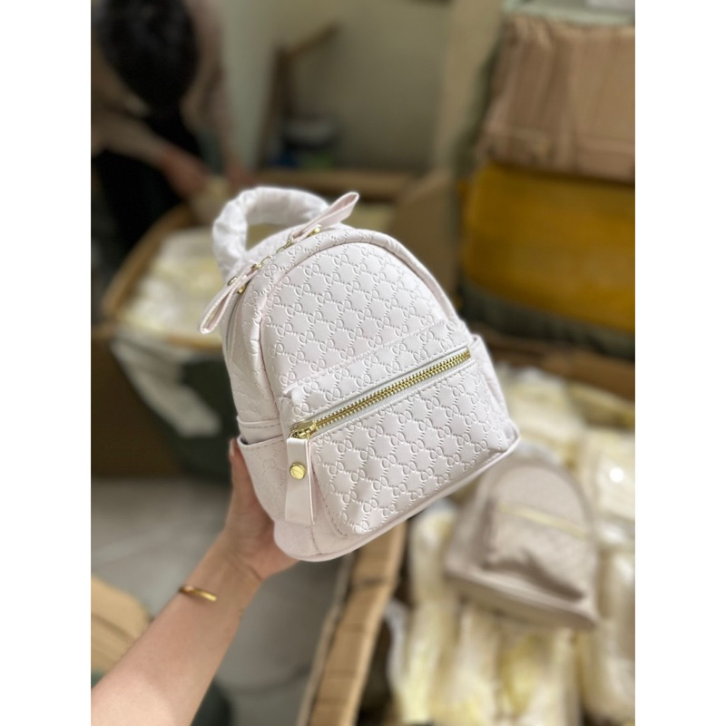 Balo da mini gấu dễ thương hàng Quảng Châu cao cấp | Shopee Việt Nam
