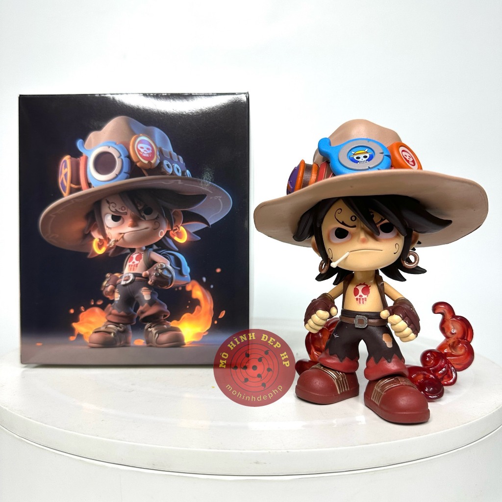 Mô hình ACE AI Chibi bản Q 15cm One piece | Shopee Việt Nam