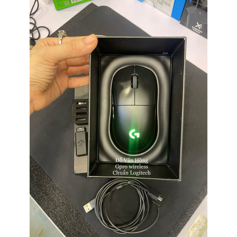 (CHÍNH HÃNG) Chuột Gaming không dây Logitech G Pro Wireless (Gpro Wireless) LoL likenew đã qua ...