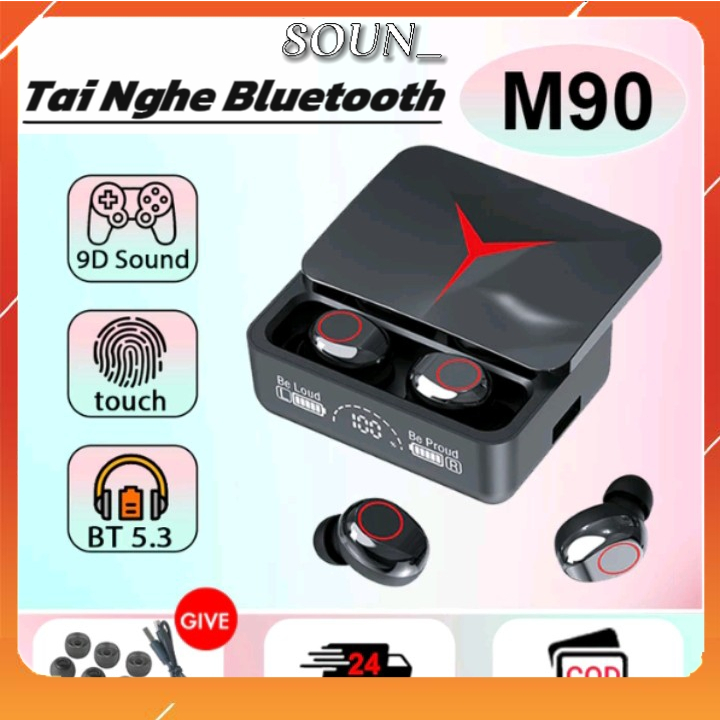 Tai nghe không dây M90 Pro TWS, baseus chất lượng âm thanh HiFI ...