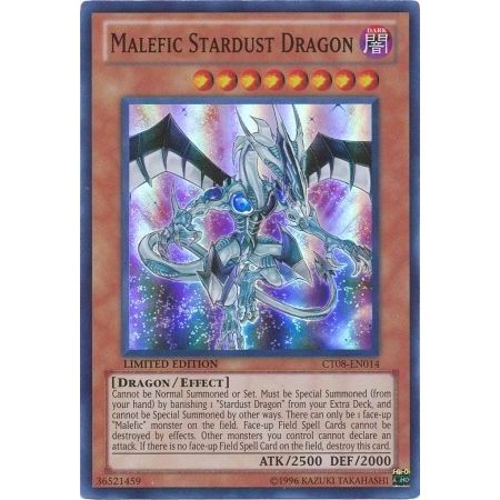 Thẻ bài Yugioh - TCG - Malefic Stardust Dragon - CT08-EN014 - Super ...