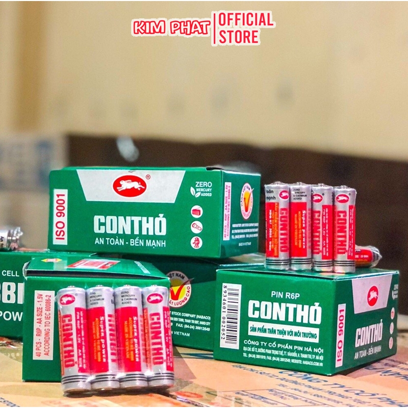 Vỉ 4 Viên Pin AA / AAA Con Thỏ Tiểu R6P, Đũa R03P | Shopee Việt Nam