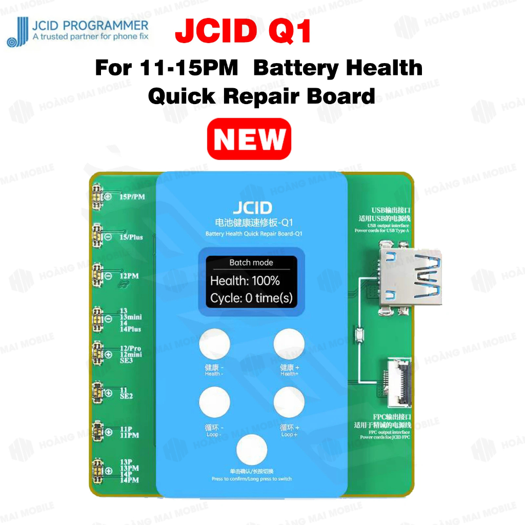 Box fix Pin không cần cáp JC Q1 Battery Health Quick Repair | Shopee ...