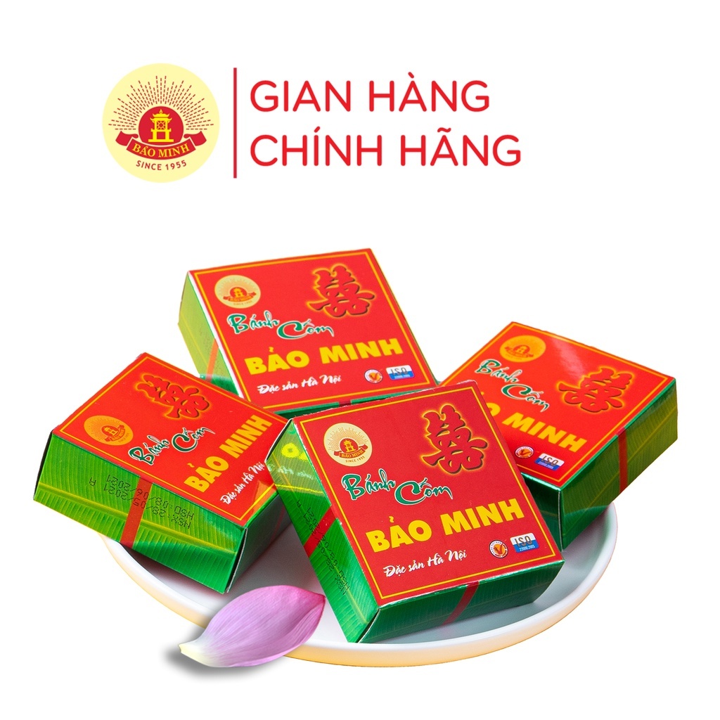 [COMBO 5 cái] Bánh cốm hộp giấy Bảo Minh 65g | Shopee Việt Nam