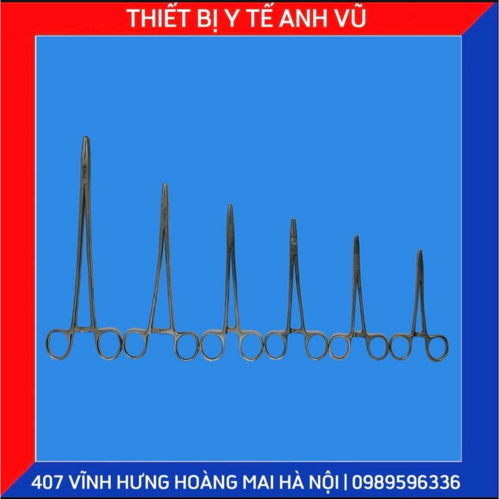 Kìm mang kim y tế Pakistan hàng tiêu chuẩn dùng trong phẫu thuật 14cm ...