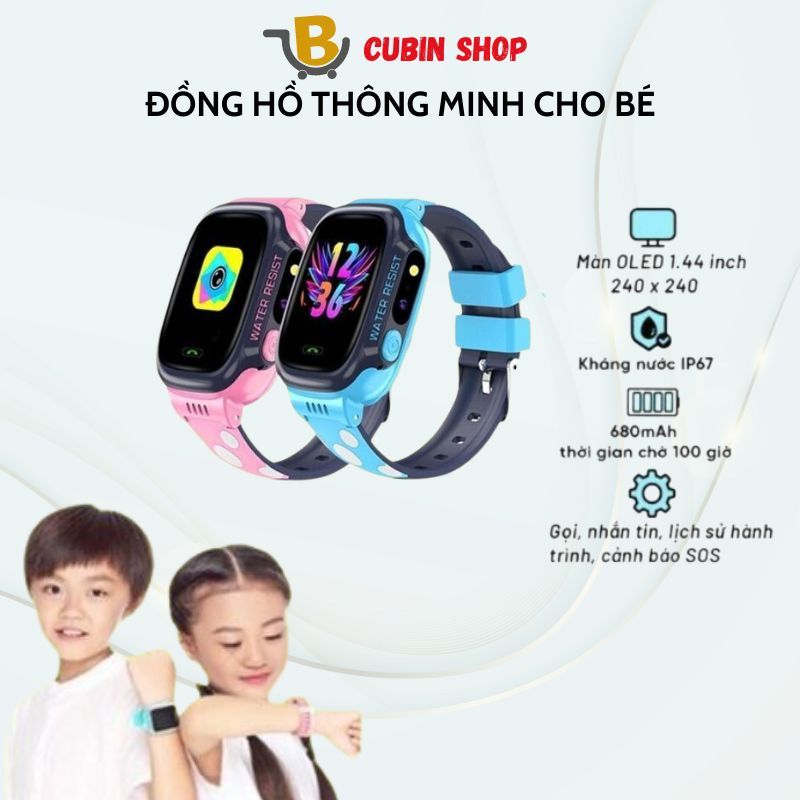 Đồng hồ thông minh trẻ em Y92, Y31, Y36 - định vị chống nước, chức năng nghe gọi, có camera ...