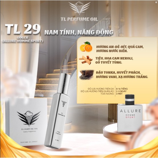TL Perfume Oil ( TL 29 ) | Shopee Việt Nam