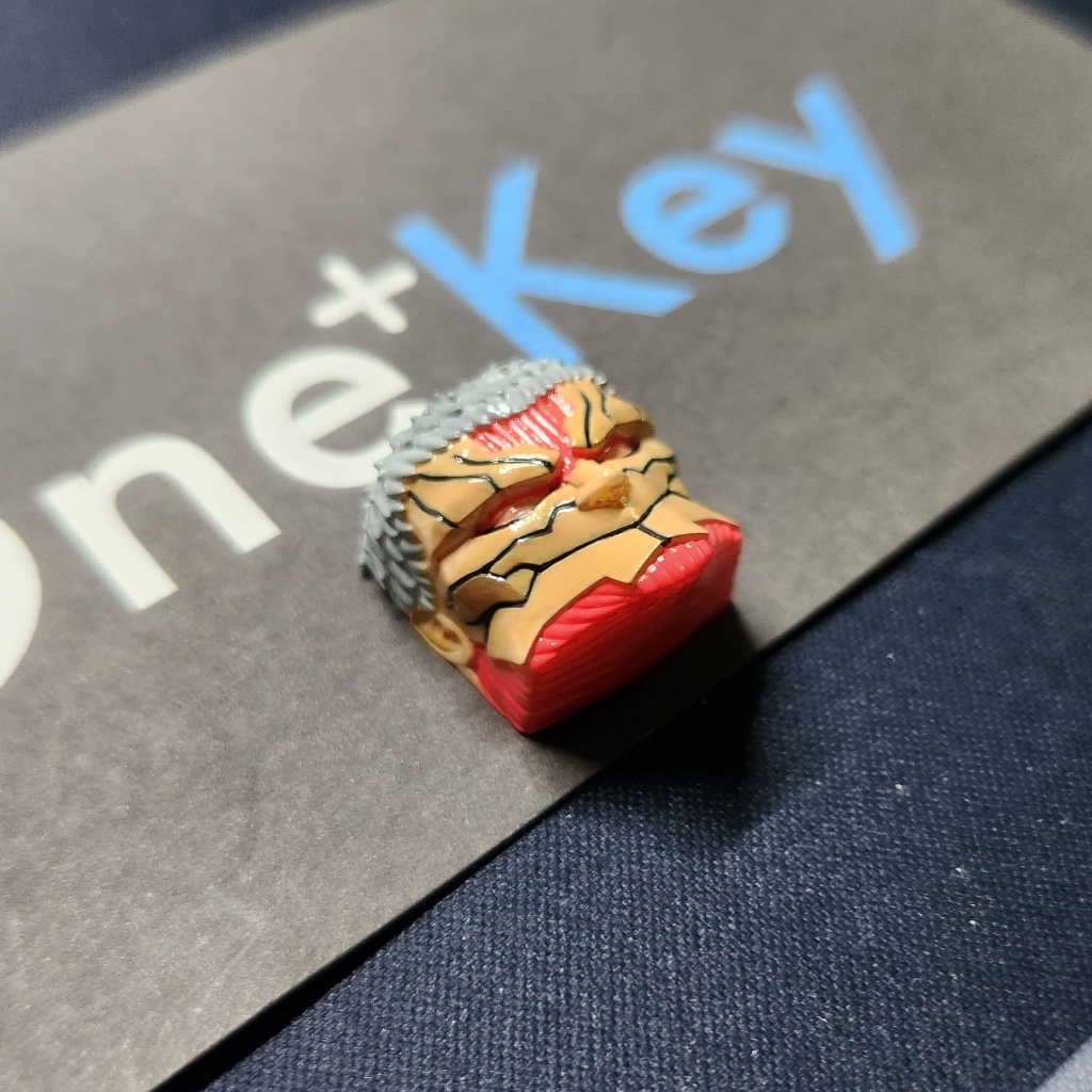 Phôi keycap Attack On Titan/Eren Rumbling - Black Spinal, Colossal ...