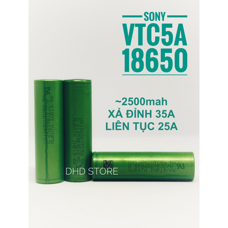 [DHD] Cell Sony VTC5A 18650 xả cao | Shopee Việt Nam