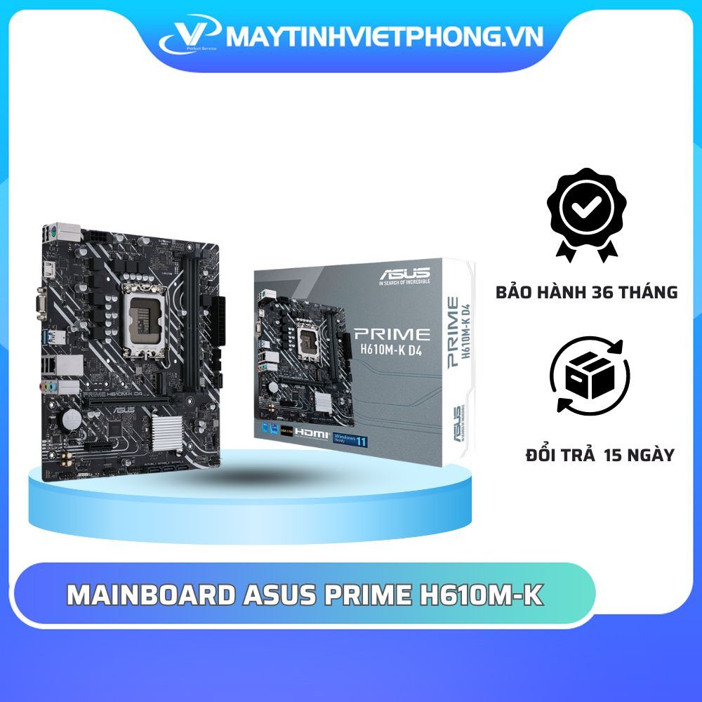 [FULL VAT] MAINBOARD ASUS PRIME H610M-K D4 [ HÀNG FULL VAT ] | Shopee Việt Nam