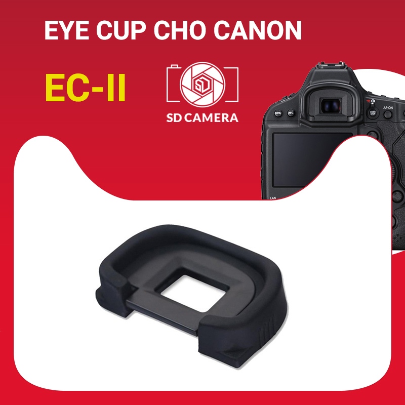 Mắt ngắm EC-II (Eyecup Viewfinder) cho máy ảnh Canon EOS 1V 1VHS 1N 1NRS 1NHS 1 1HS 1DsMkII 1Ds ...