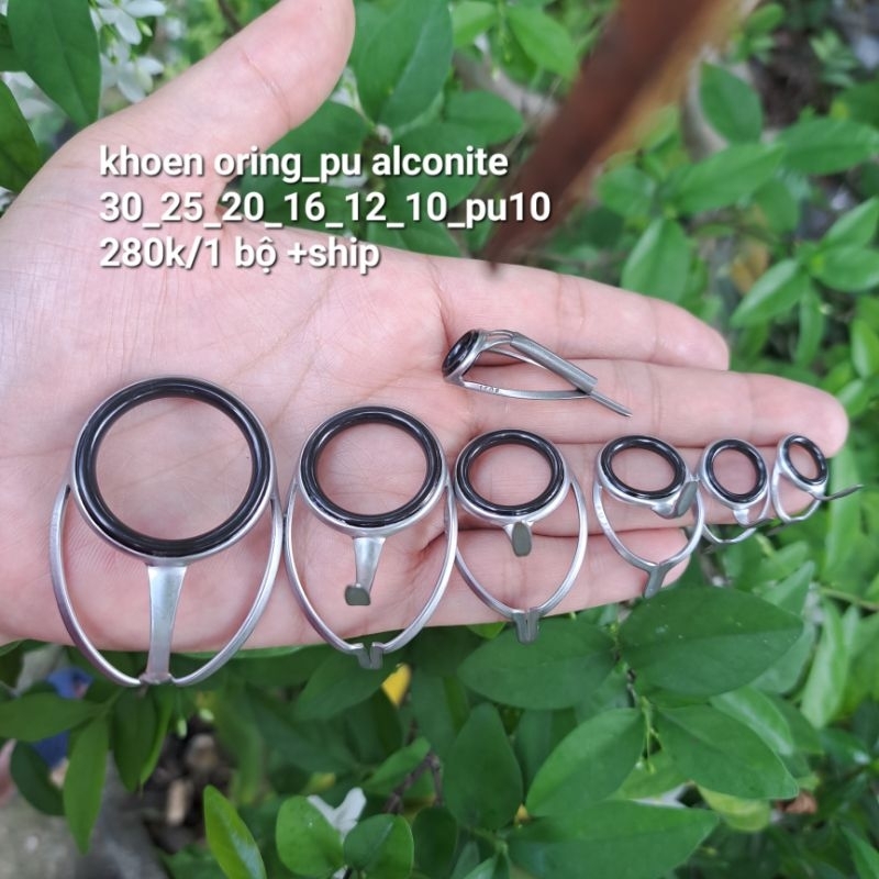 khoen fuji oring,pu alconite size depa 30_25...pu10 hợp dựng cần câu ngâm,bè,tra,... | Shopee ...