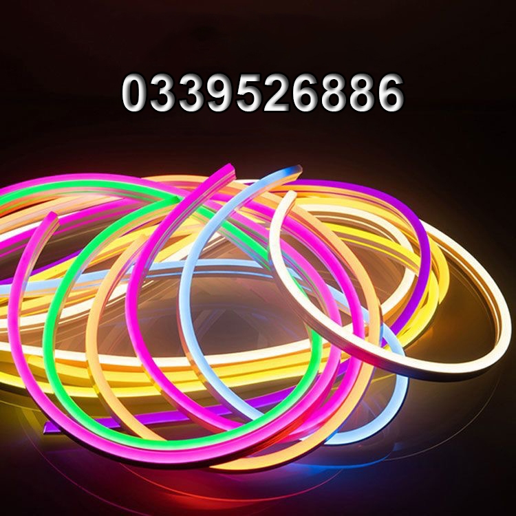 [Giá 1 mét] Led Neon 12V uốn chữ quảng cáo, trang trí, silicon dẻo ...