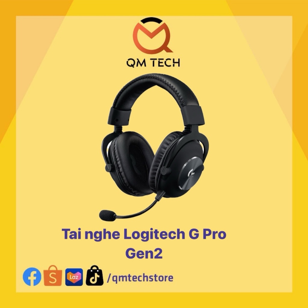 [NEW] Tai nghe Gaming có dây Logitech G Pro gen 2 | Shopee Việt Nam