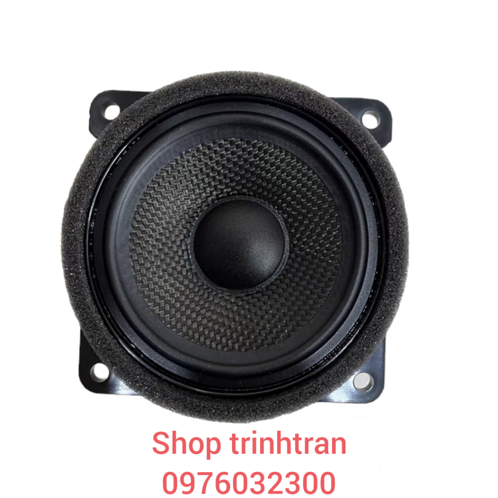 Loa Mid, bass 4inch, 4Ohm, 15W từ neo công suất cao lắp xe oto, loa thùng chất lượng cao. Giá 1 ...