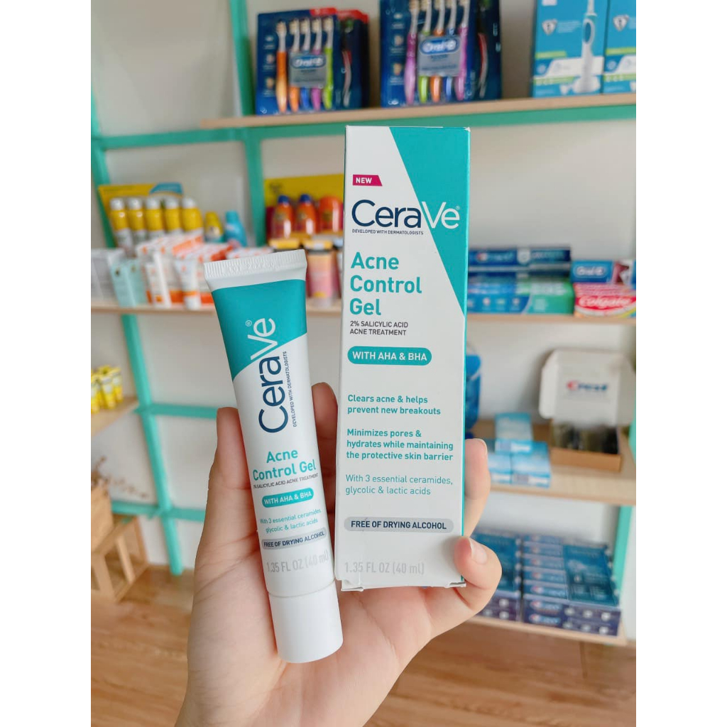 GEL CHẤM MỤN VÀ GIẢM THÂM HIỆU QUẢ CERAVE ACNE CONTROL GEL 2% SALICYLIC ...