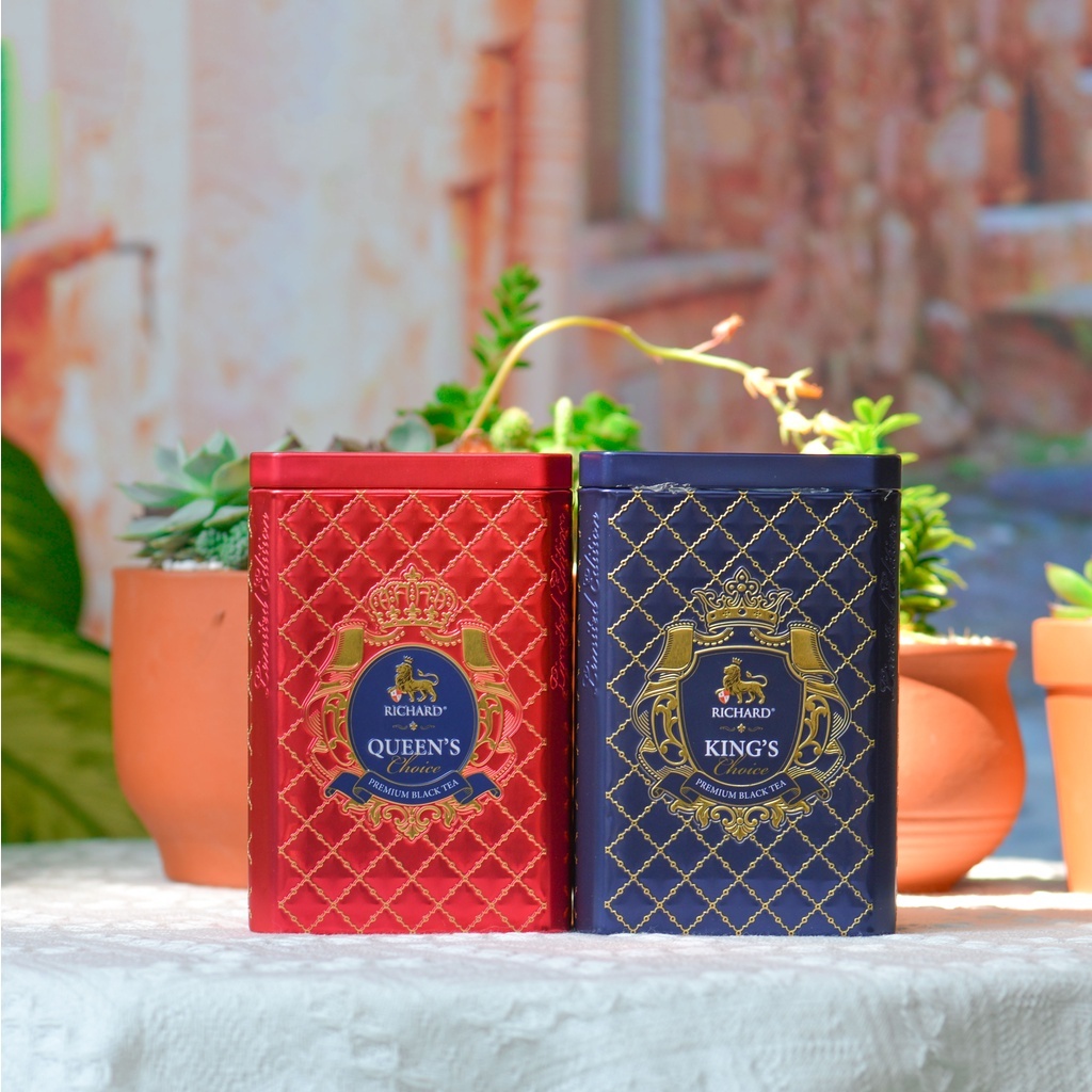 Trà Đen Kenya Thượng Hạng Hiệu Richard Hộp Thiếc 80Gr - Tea Richard ...