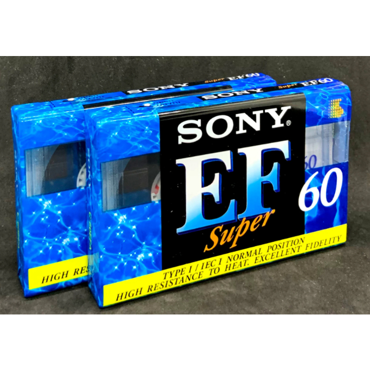 Băng cassette trắng sony chính hãng EF90, EF60 | Shopee Việt Nam