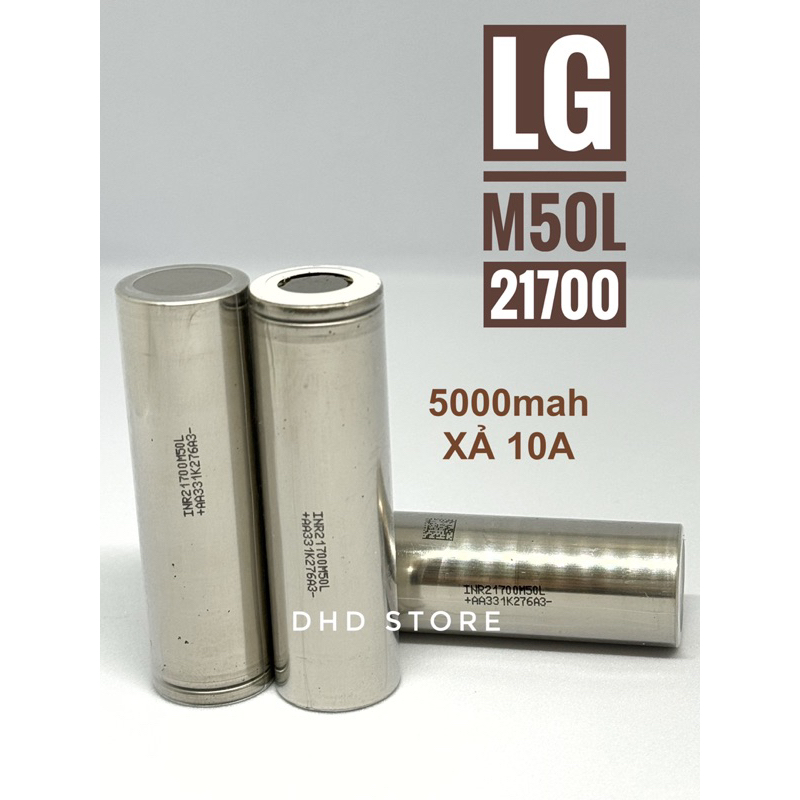 [DHD] Pin 21700 LG M50L 5000mah mới 100% chính hãng | Shopee Việt Nam