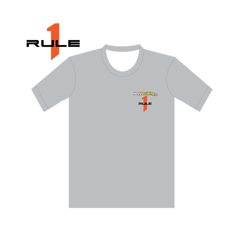 (Quà tặng không bán) Rule 1 Protein x Bodybuilding.vn x BPI Sport T ...