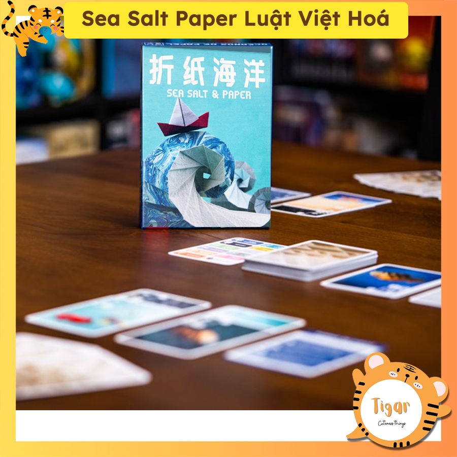 [Luật Việt] Boardgame Sea Salt & Paper Top Card Boardgame | Shopee Việt Nam