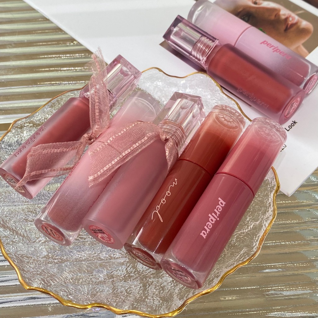 [PERIPERA] Son tint PERIPERA Bare Water Tint & Ink Mood Glowy Tint ...